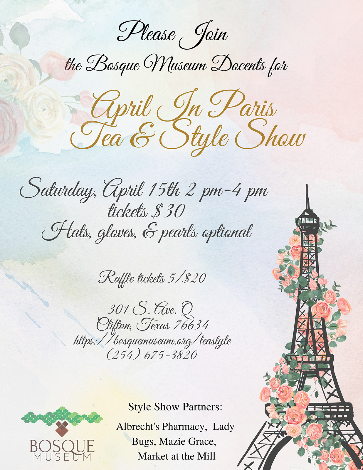 Tea Flyer – Chisholm Country