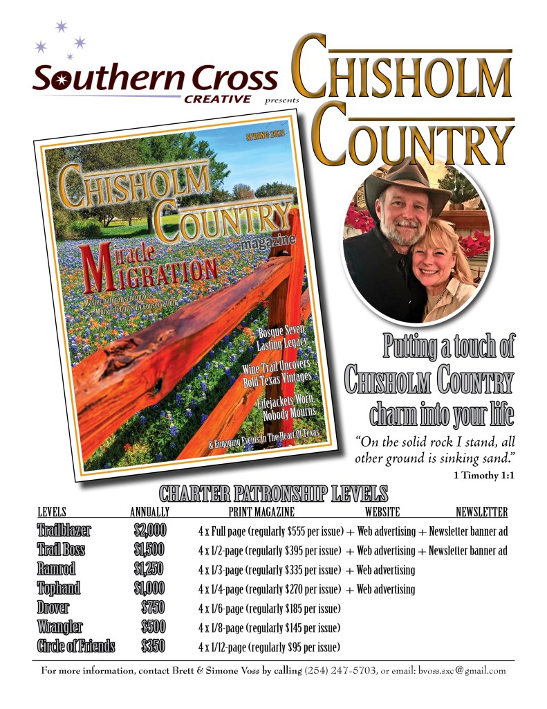 Charter Patronship Levels – Chisholm Country